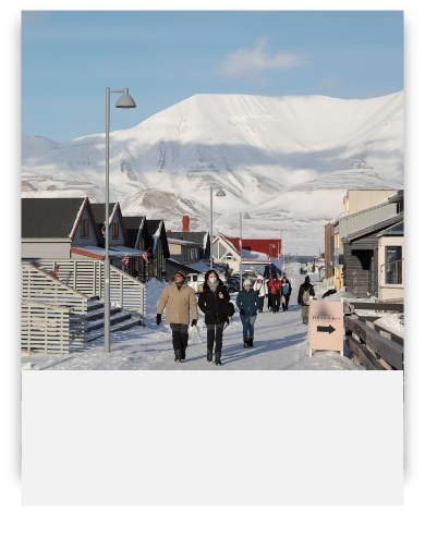 A little arctic towns big transition